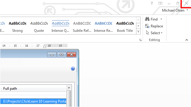 Assist in ClickLearn Studio