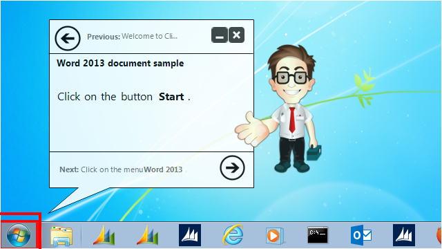 Assist in ClickLearn Studio