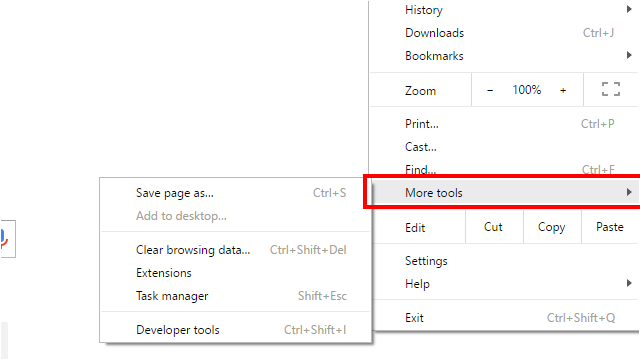 Google Chrome connector